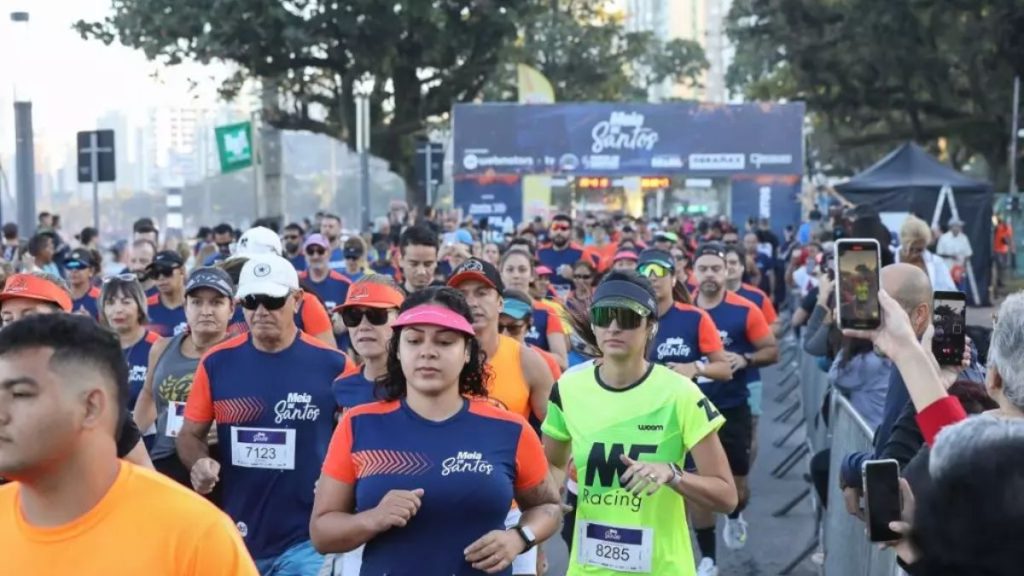 Meia de Santos 2026 abre inscrições; 50% das vagas preenchidas